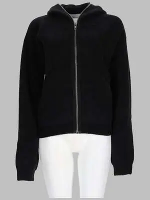 Rick Owens Giacca In Maglia - Black