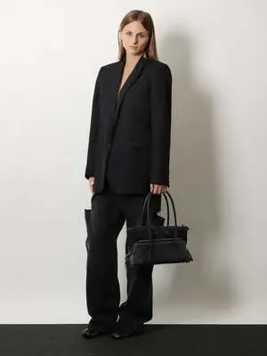 MAISON MARGIELA 5ac Shoulder East West Leather Shoulder Bag