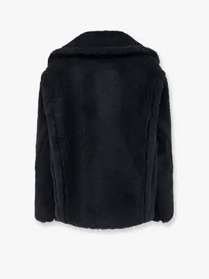 Max Mara Alpaca, Virgin Wool And Silk Blend Jacket - Multicolor