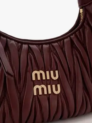 Miu Miu Wander Quilted Leather Shoulder Bag - Multicolor