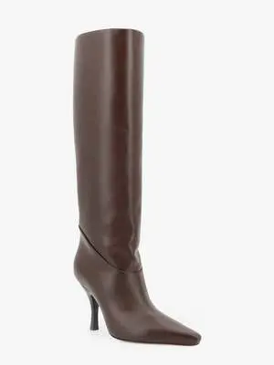Paris Texas Rose 95 Leather Boots - Multicolor
