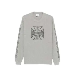 Vetements Grey T-shirts & Vests T-shirts - Gray