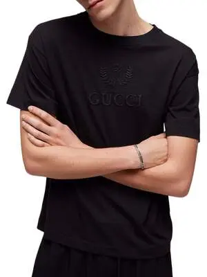 Gucci Cotton Jersey T-shirt With Embroidery