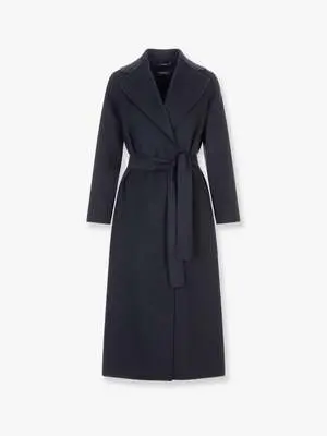 Max Mara Virgin Wool Coat - Multicolor