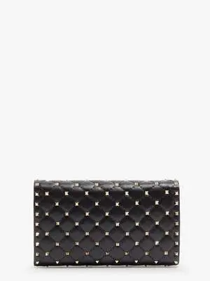 Valentino Garavani Rockstud Spike Leather Shoulder Bag - Multicolor