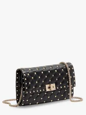Valentino Garavani Rockstud Spike Leather Shoulder Bag - Multicolor