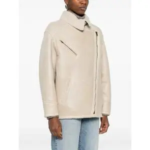 Isabel Marant Étoile Neutrals Jackets Leather Jackets