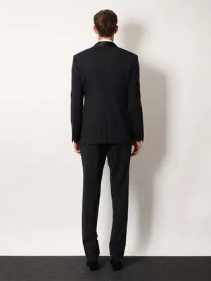 TOM FORD Stretch Virgin Wool Tuxedo With Satin Profiles