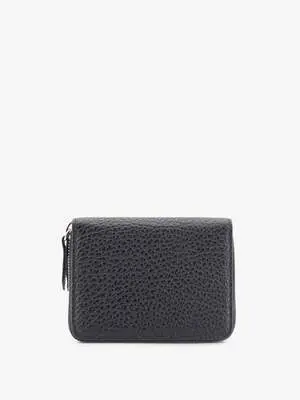 MAISON MARGIELA Four Stitches Small Leather Wallet - Black
