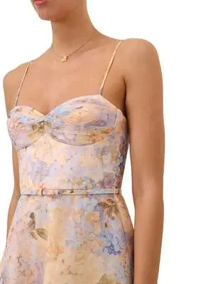 Zimmermann Valiant Tucked Midi Dress