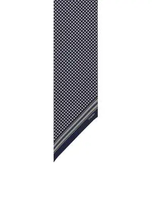 Saint Laurent Silk Twill Lavallière Scarf
