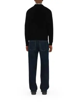 Burberry Wool And Cashmere Pullover With Ekd