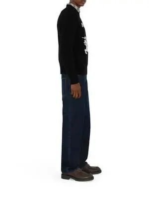 Burberry Wool And Cashmere Pullover With Ekd