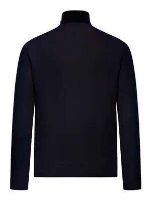 Stone Island Lambswool Zip-up Sweater