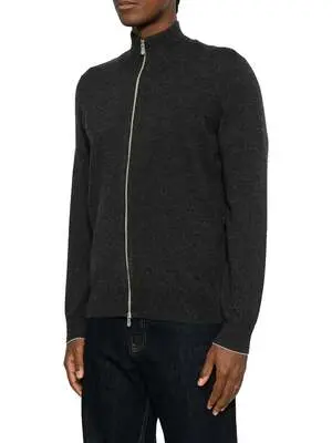 Brunello Cucinelli Cashmere Zip-up Cardigan