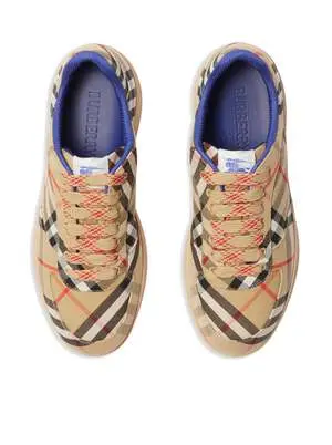 Burberry Checked Box Sneakers