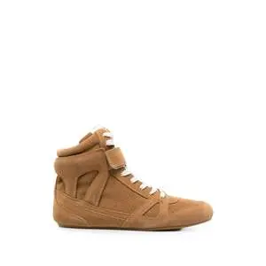Isabel Marant Étoile Suede High-top Trainers - Brown