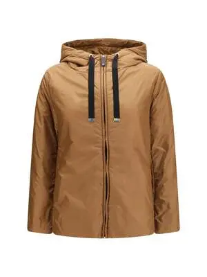 Max Mara Hooded Padded Jacket - Brown