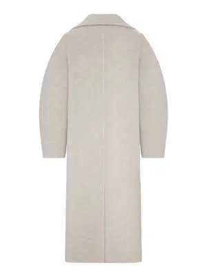 Brunello Cucinelli Long Double-breasted Wool And Cashmere Coat