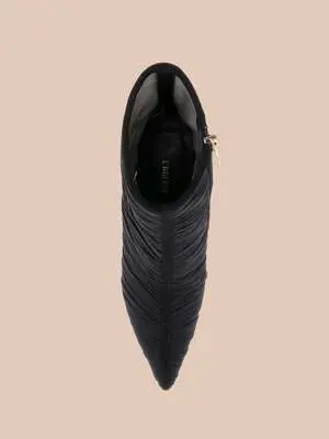 L'Agence Fulton Mesh Bootie - Black Mesh