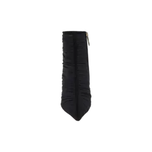 L'Agence Fulton Mesh Stiletto Bootie - Black Mesh