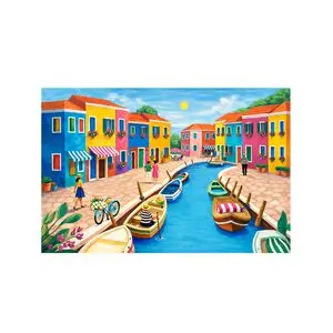 DHARA SHETH, DUBAI Mediterranean Escape Resort Cotton Sarong & Multicolor - Blue