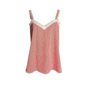 COUTURE TO YOUR DOOR Red / White Red And White Stripped Babydoll Top - Red/white