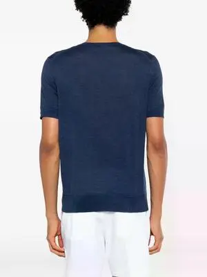 TOM FORD Fine-guage Short-sleeve T-shirt - Blue