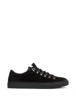 Diemme Marostica Suede Lace-up Sneakers - Black