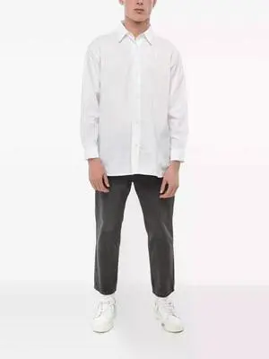 DIESEL® C-bruce-b Embroidered-logo Poplin Shirt