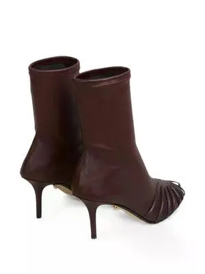 ALEVI MILANO Karen Fan-detail Ankle Boots