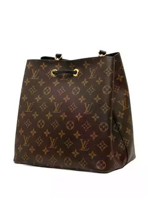 LOUIS VUITTON 2019 Monogram Neonoe Mm Bucket Bag
