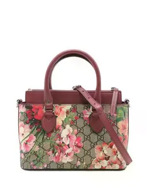 Gucci 2016-2026 Gg Blooms Satchel - Brown