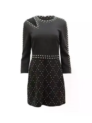 A.L.C. Taraji Studded Cutout Dress - Black
