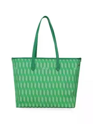 AU DEPART Geometric-pattern Jacquard Tote Bag