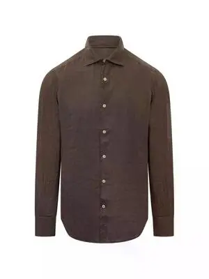 MC2 SAINT BARTH Pamplona Shirt - Brown