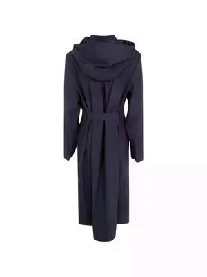 Rains Belted Hooded Coat