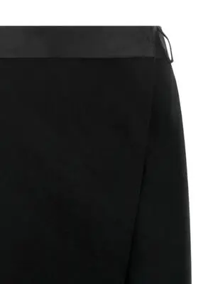 Alberto Biani Asymmetrical-panel Tapered Trousers