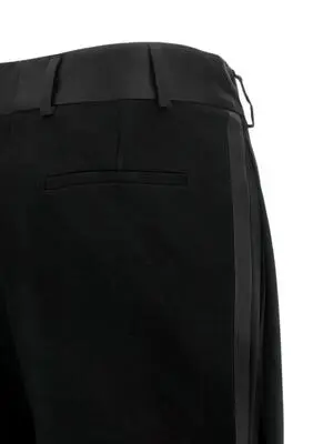 Alberto Biani Asymmetrical-panel Tapered Trousers