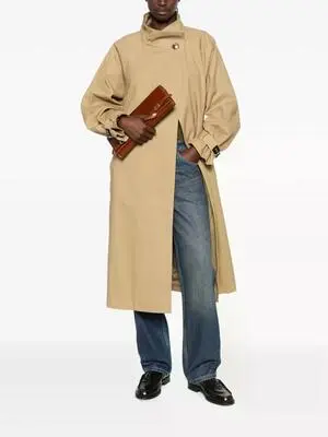 Maje Belted Trench Coat - Neutrals