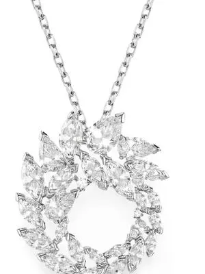SWAROVSKI Sublime Crystal Wreath Pendant Necklace