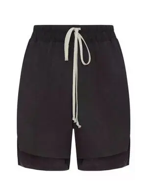 Rick Owens Wool-silk Blend Tower Boxers - Black