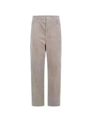 A.p.c. Corduroy Straight-leg Trousers - Neutrals
