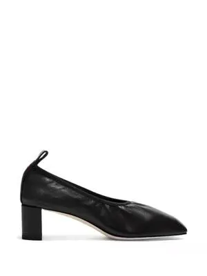 AeydĒ Narissa Leather Heeled Pumps