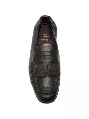 SPINA Fringed Detail Loafers