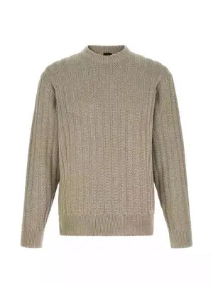 BOSS Jacquard-knit Sweater - Neutrals