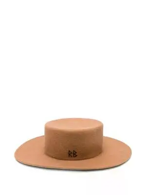 Ruslan Baginskiy Canotier Hat - Neutrals