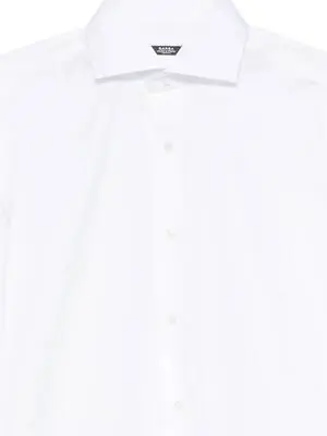 BARBA NAPOLI Point-collar Shirt - White