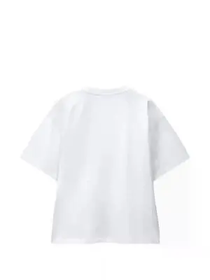 Versace Embroidered Cotton-jersey T-shirt