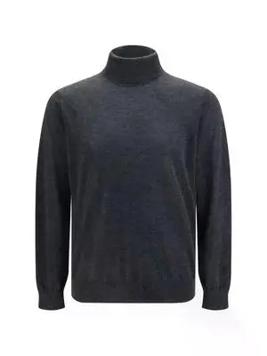 Giorgio Armani Roll-neck Cashmere Sweater - Grey